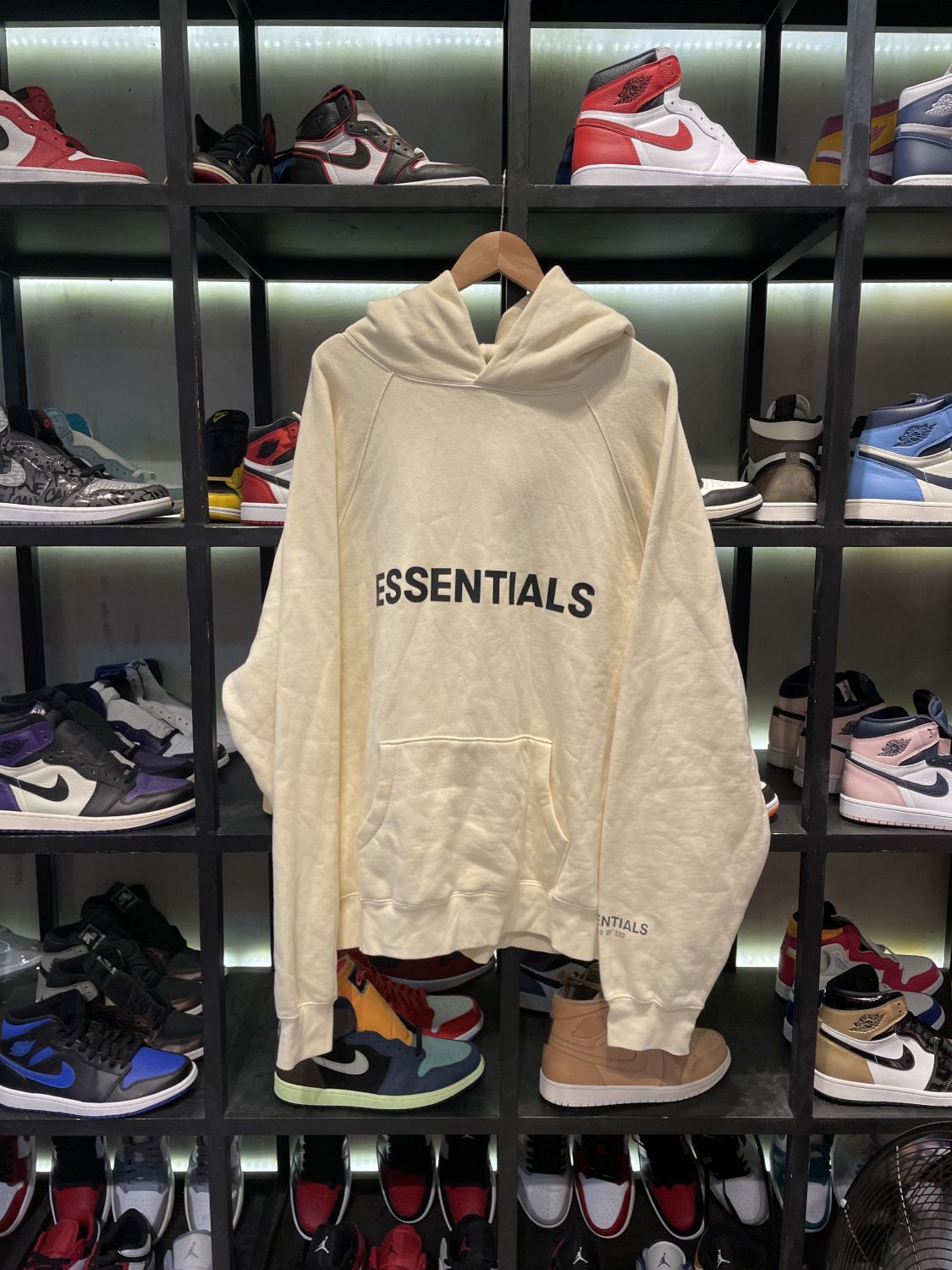 Fear Of God Essentials Ss20 Cream Hoodie | AfterMarket