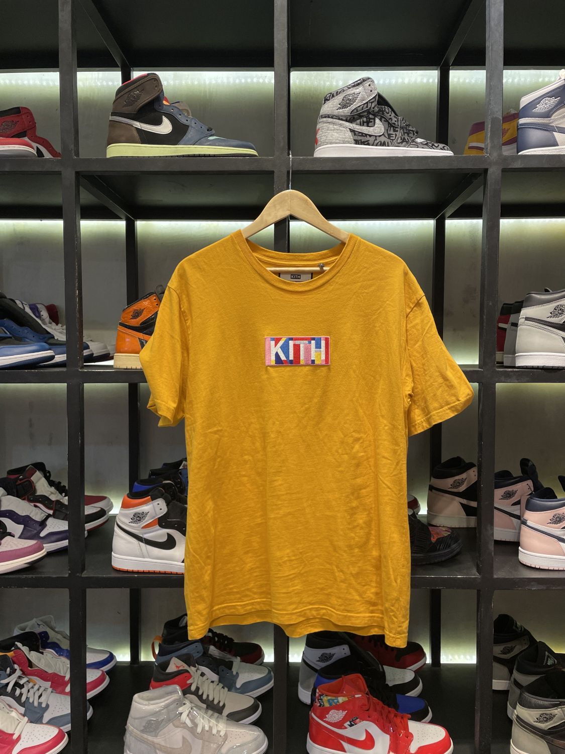 Kith Box Logo Yellow Tee | AfterMarket
