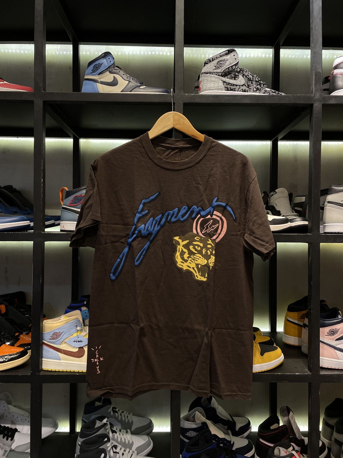 Travis Scott X Fragment Brown Tee | AfterMarket