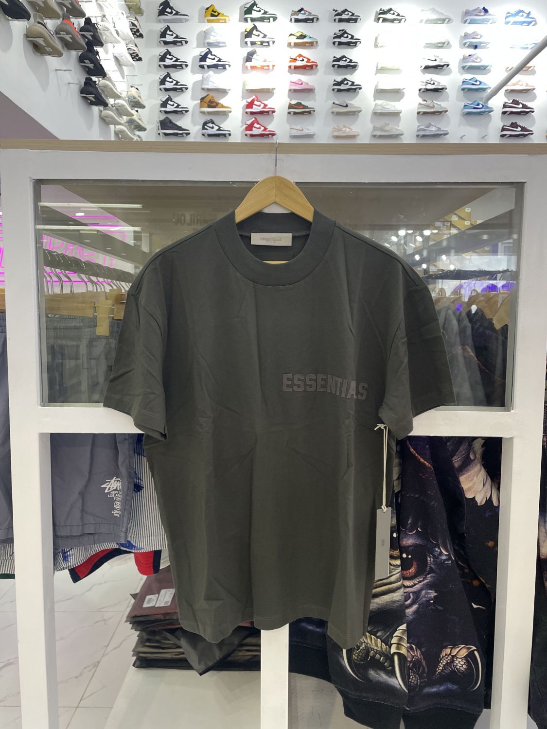 Fear Of God Essentials Ss22 Off Black Tee | AfterMarket
