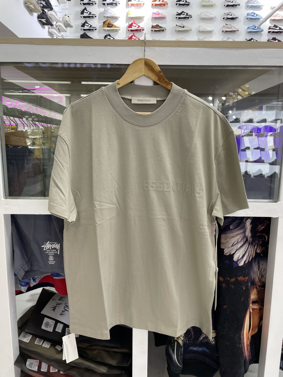 Fear Of God Essentials Ss22 Smoke Tee | AfterMarket