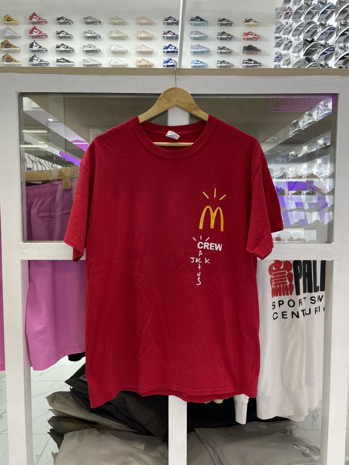 Cactus Jack X Mcdo Crew Red Tee | AfterMarket