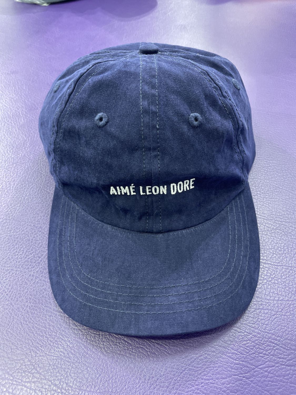 Aime Leon Dore Navy Blue Dad Hat | AfterMarket