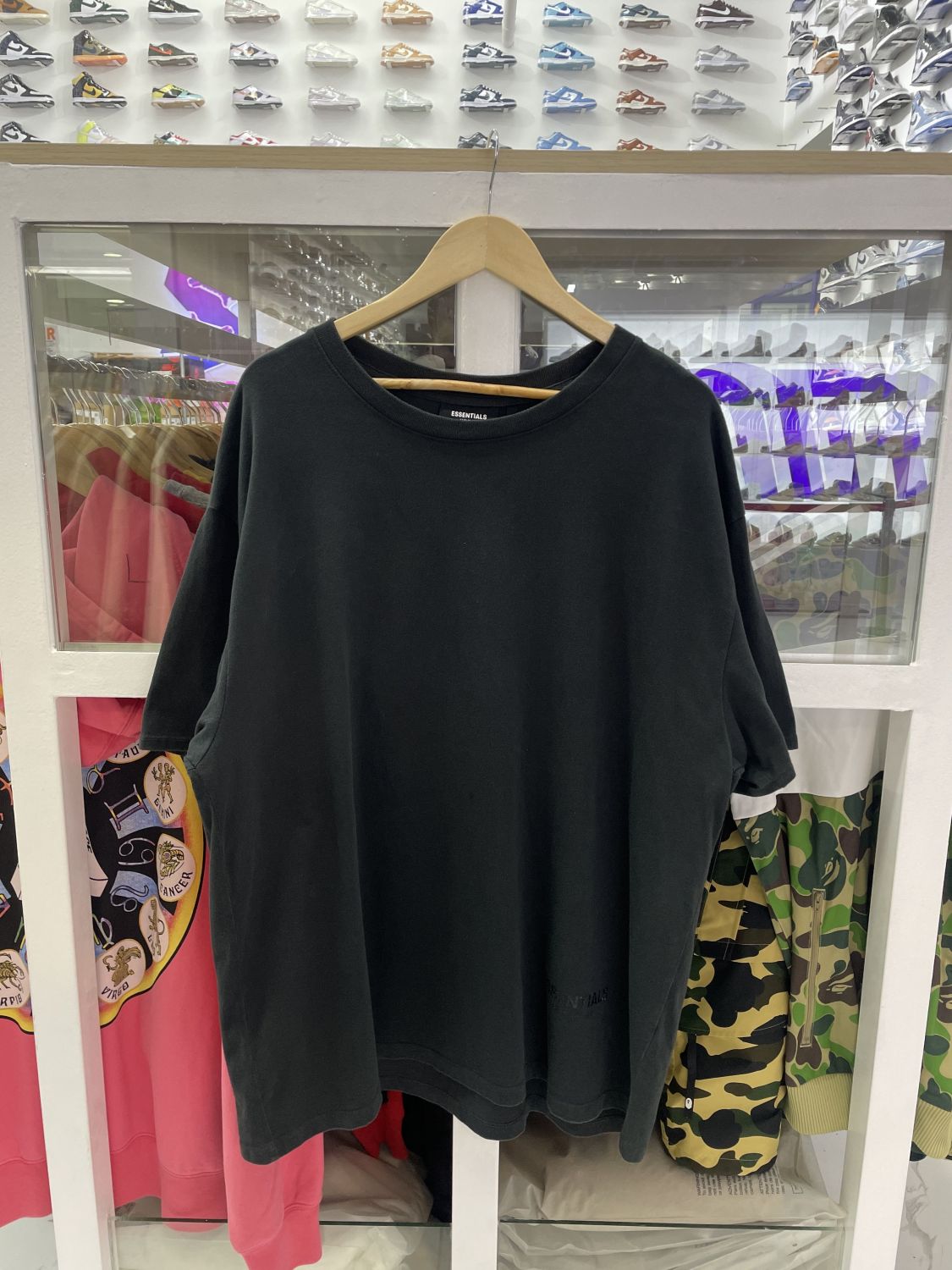 Fear Of God Essentials 3M Black Tee | AfterMarket