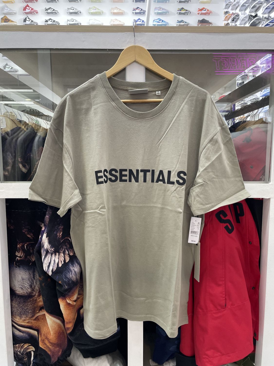 Fear Of God Essentials Ss20 Moss Tee | AfterMarket
