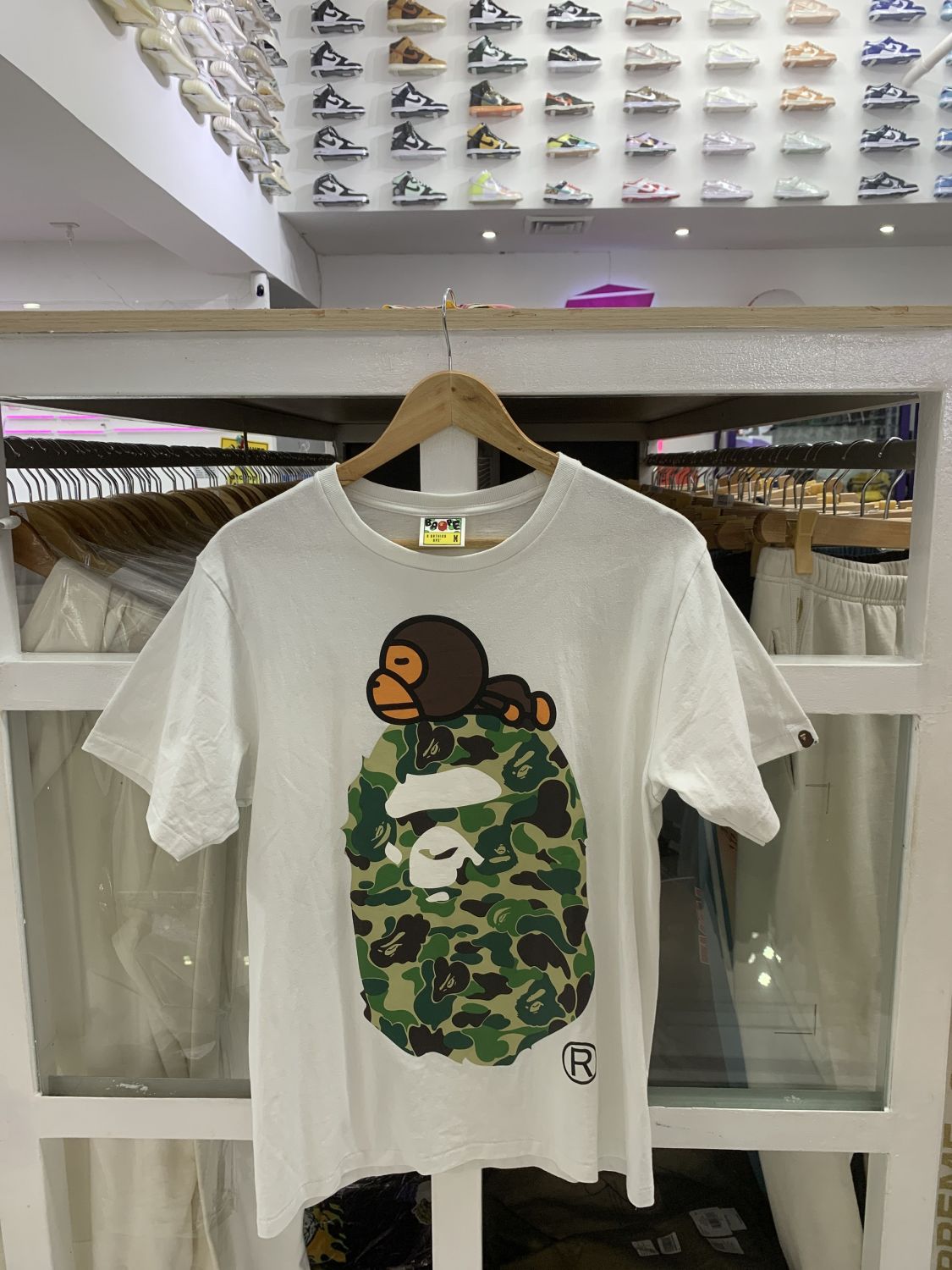 Bape Big Head Baby Milo Green Camo | AfterMarket
