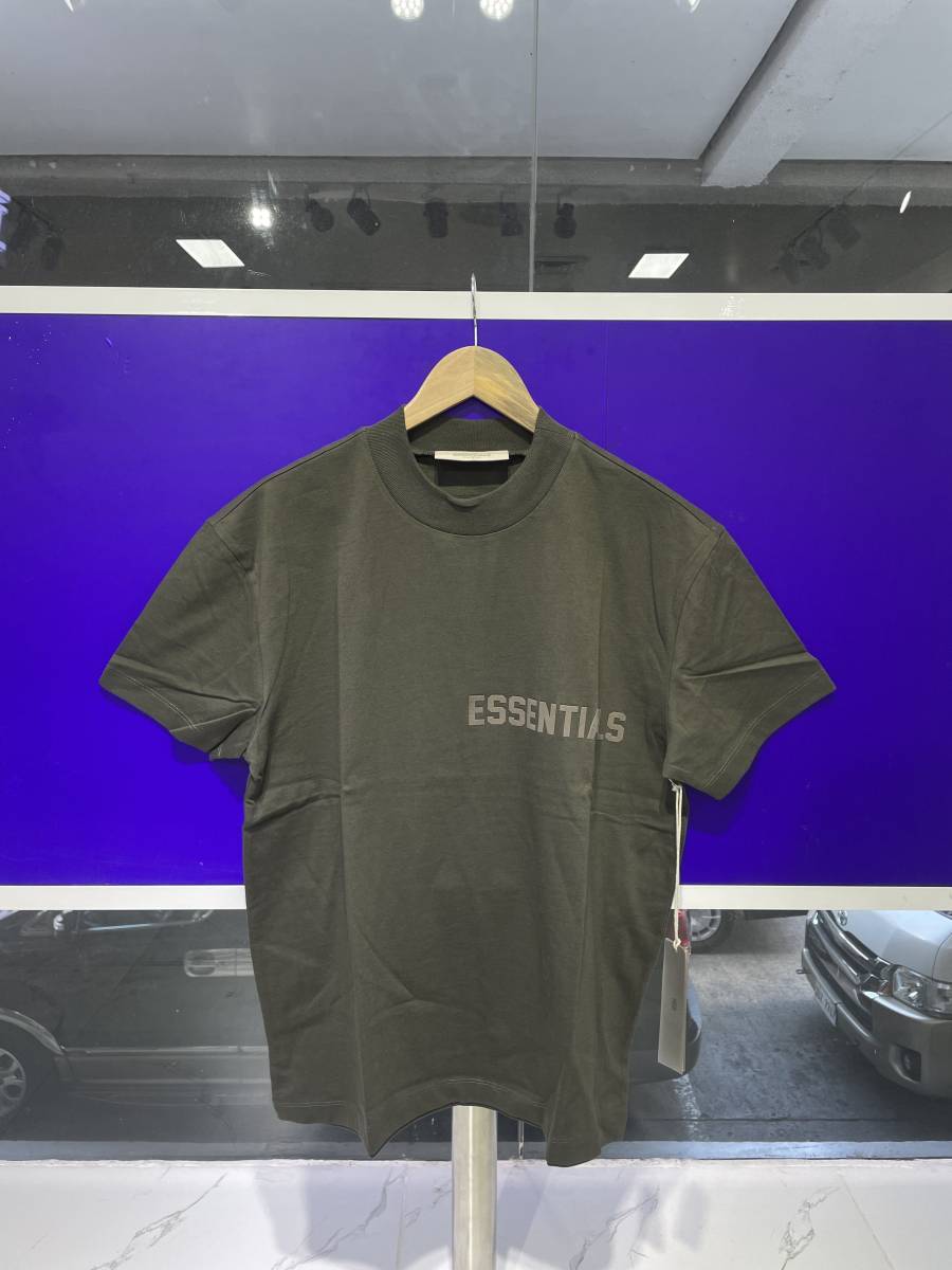Fear Of God Essentials Off Black Oversize Tee | AfterMarket