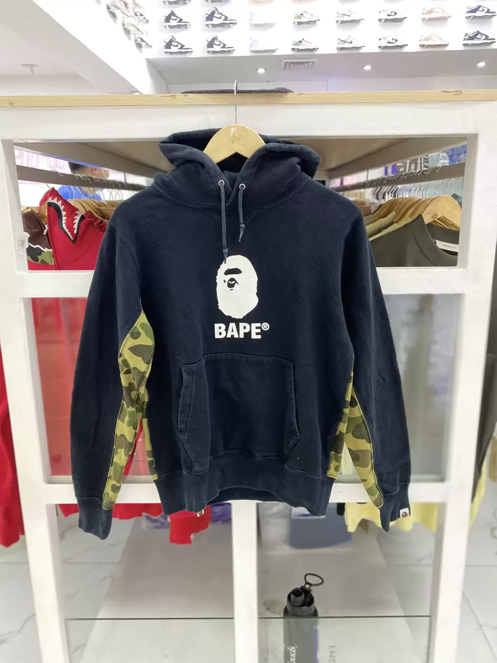 Bape Pull Over Back Camo Hoodie | AfterMarket