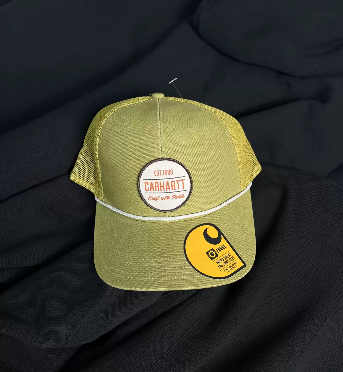 Carhartt Canvas Mesh Cap Yellow | AfterMarket