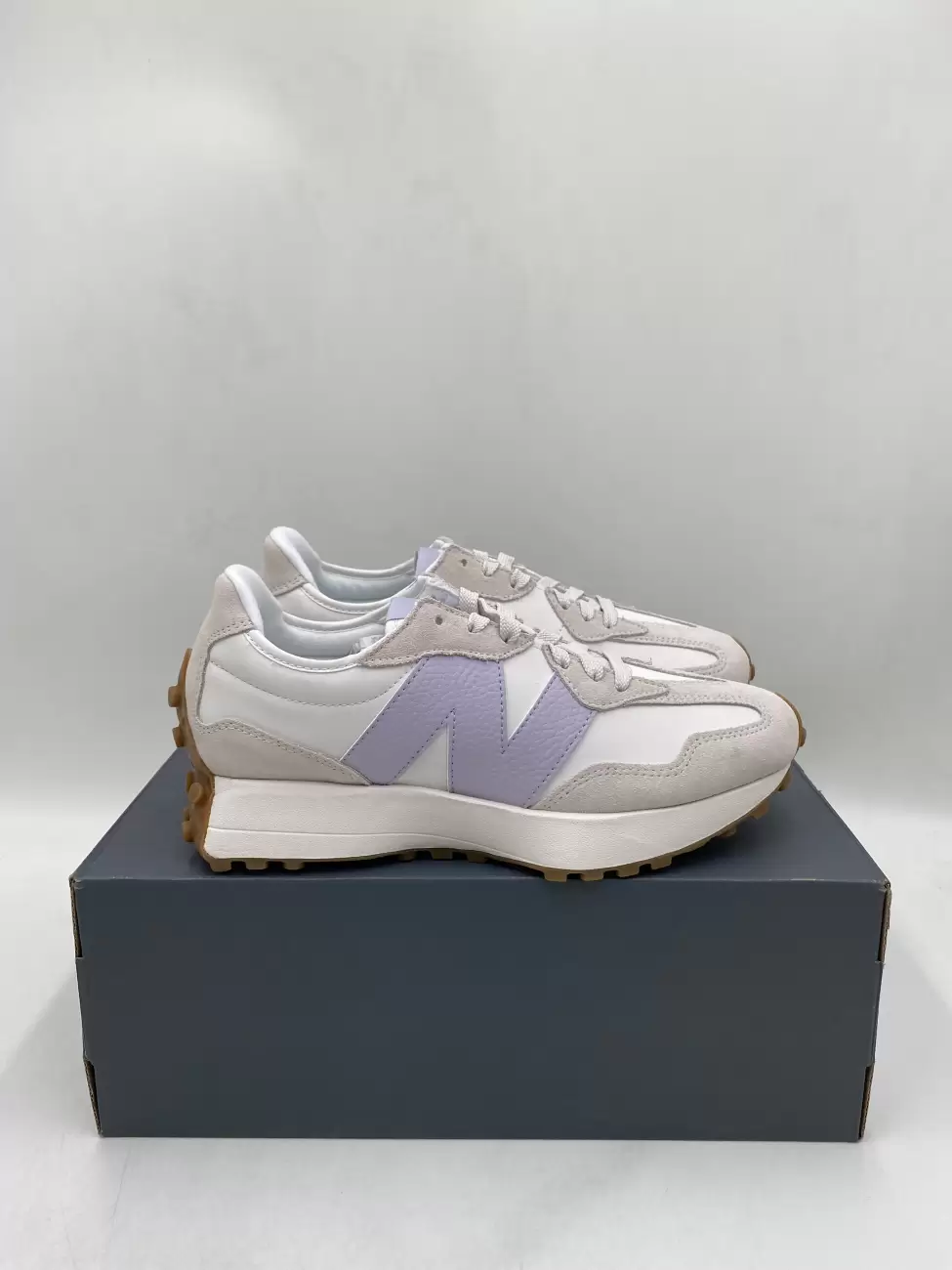 New Balance 327 Moonbeam White Purple (Womens) | AfterMarket