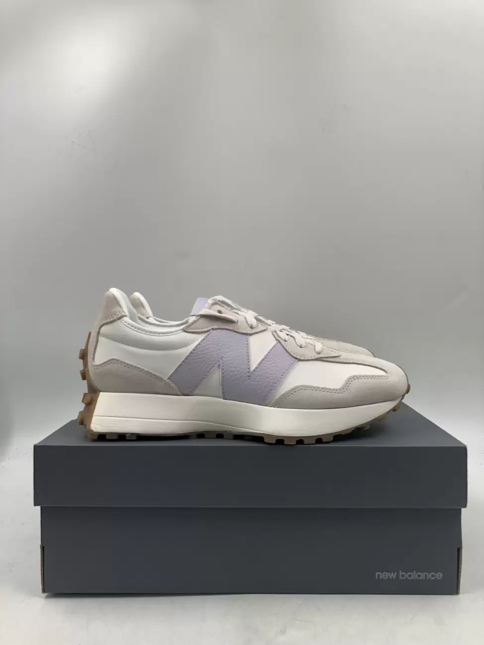New Balance 327 Moonbeam White Purple (Womens) | AfterMarket