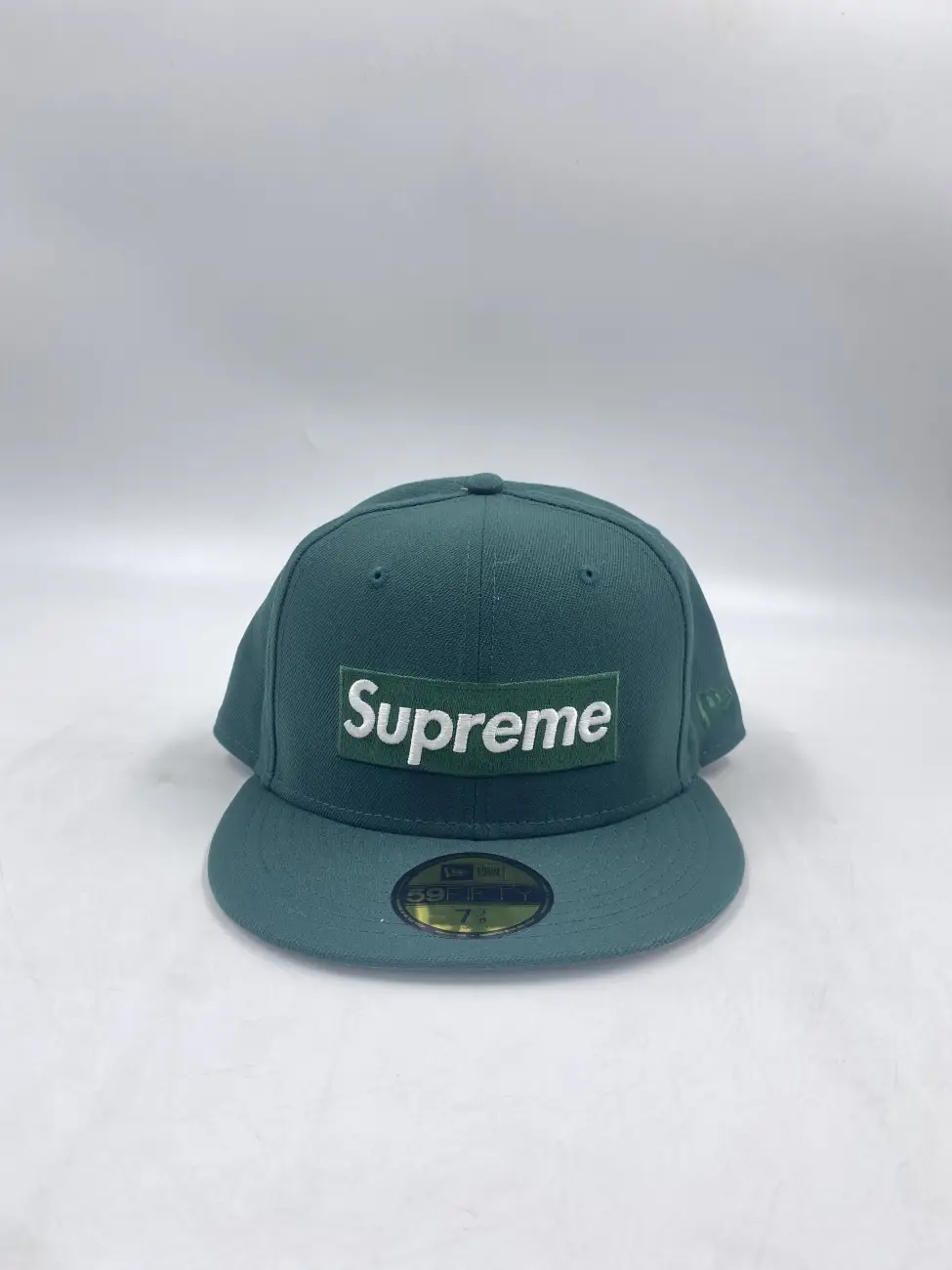 Supreme X New Era Close Cap Green Box Logo | AfterMarket