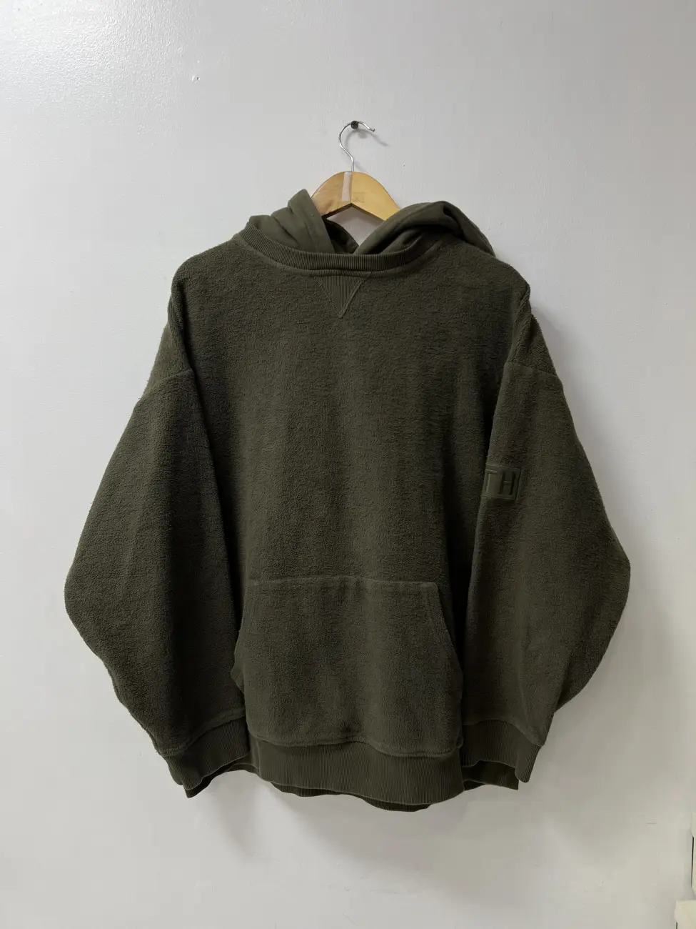 Kith Side Box Logo Olive Green Reversible Jacket | AfterMarket