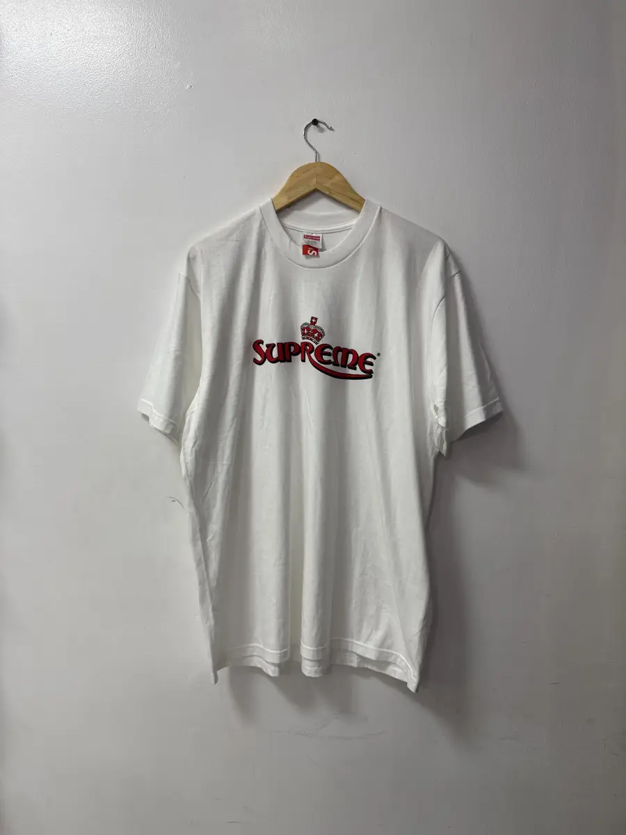 Supreme Crown White Tee | AfterMarket