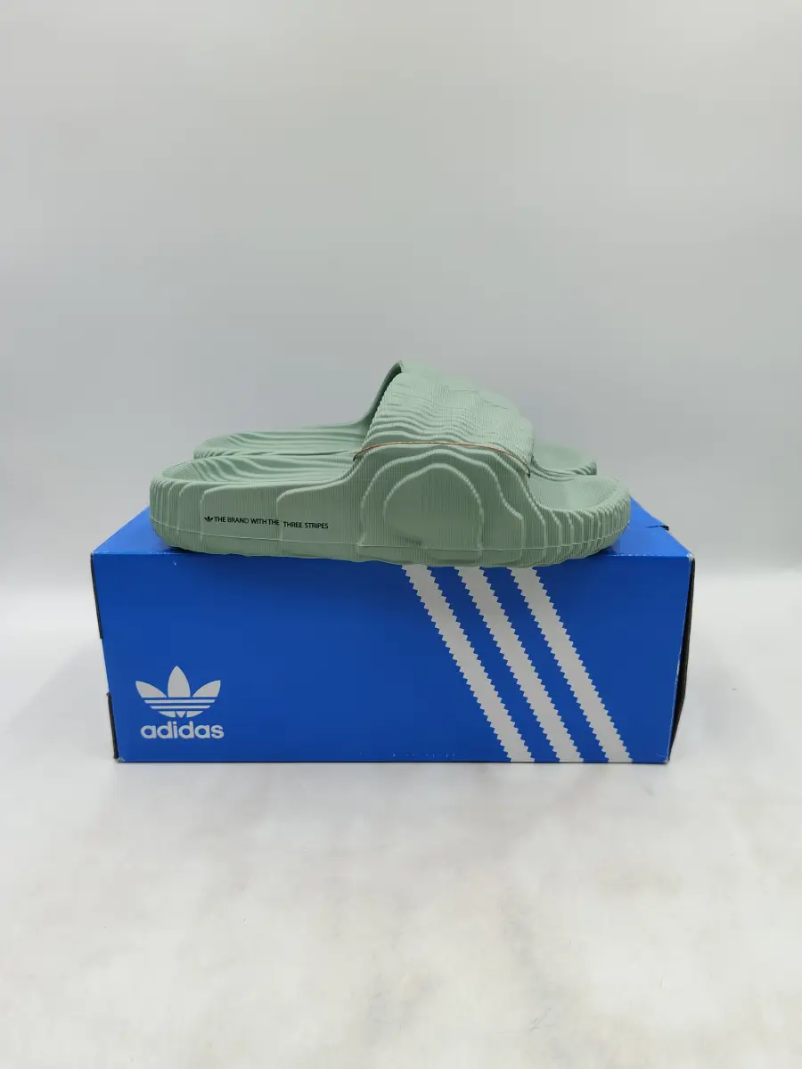 Adidas Adilette 22 Slides Hazy Green | AfterMarket