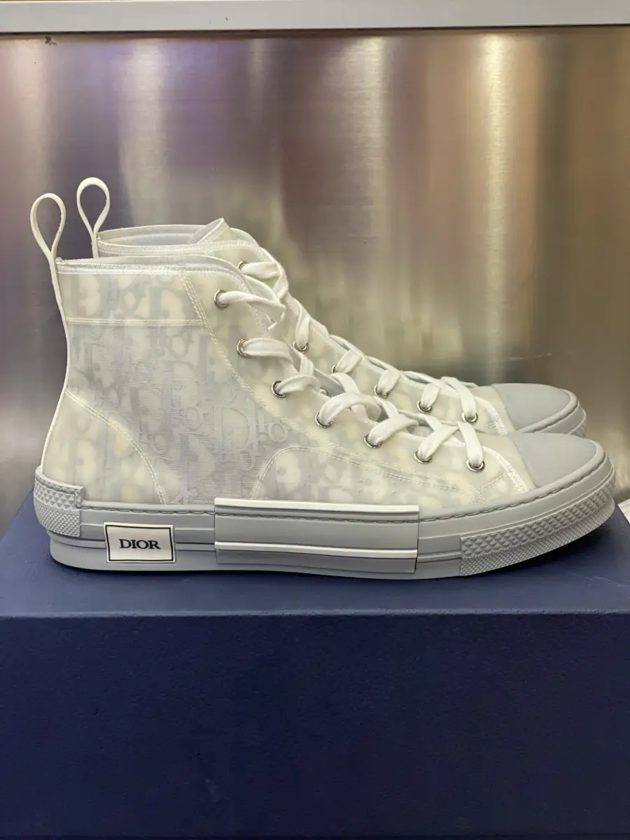 Dior B23 High Oblique Reflective Grey | AfterMarket