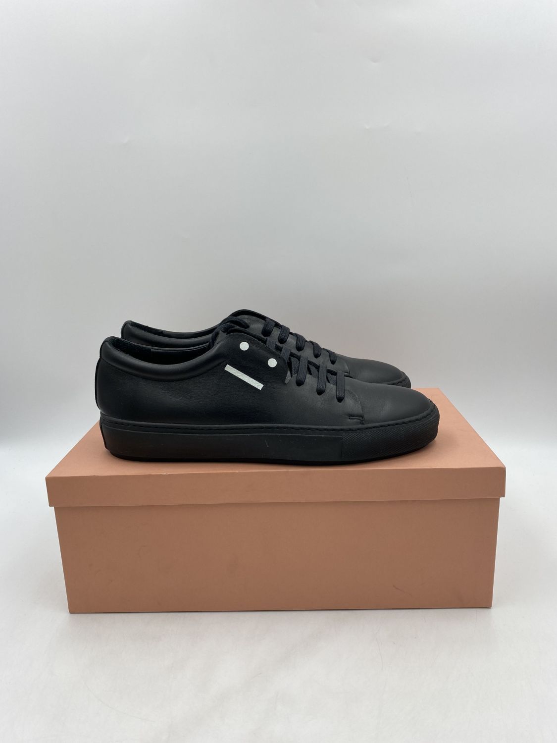 Acne Studios Adrian Smiley Sneaker Black | AfterMarket