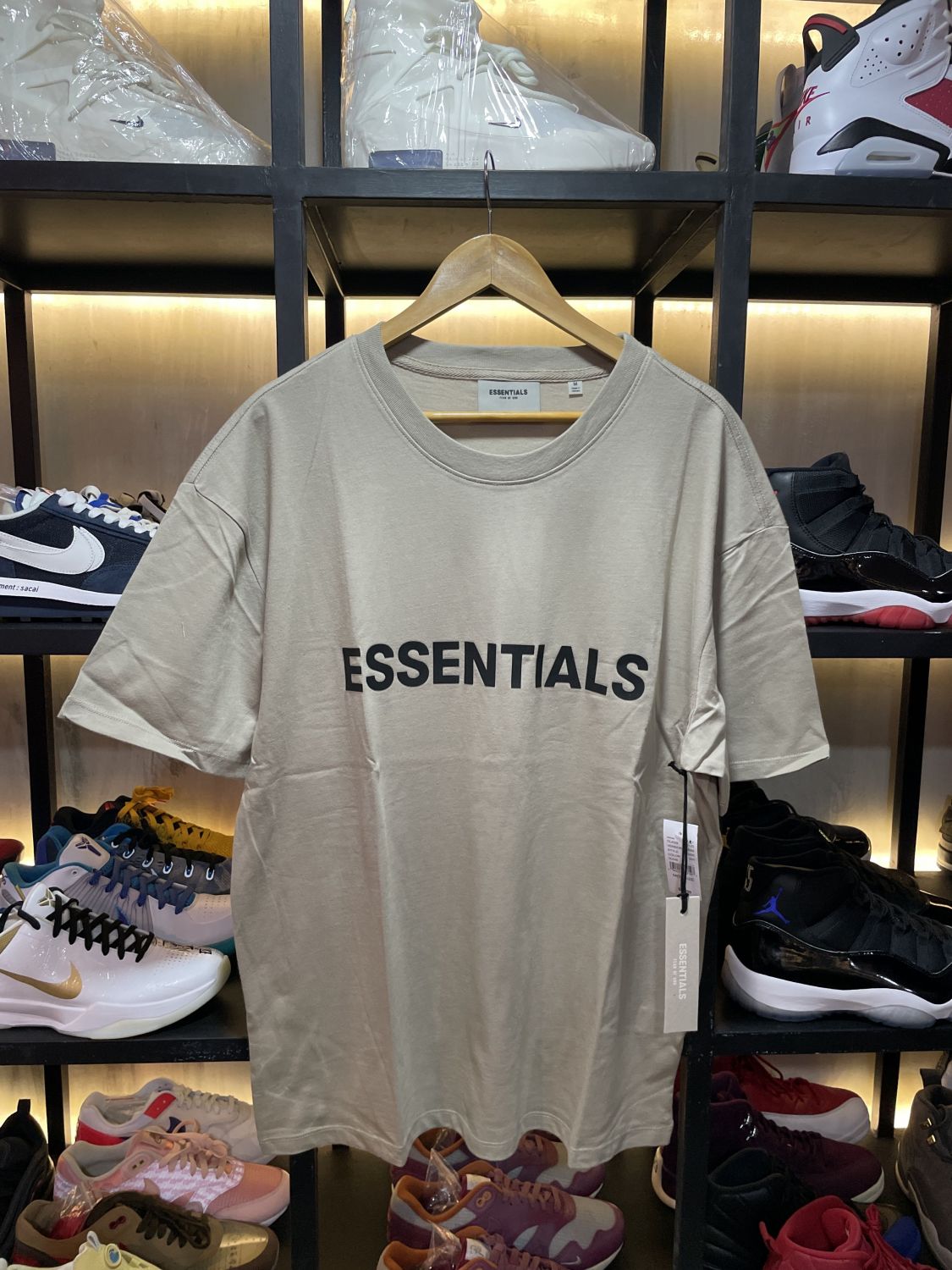 Fear Of God Ss20 Essentials Olive Tee | AfterMarket