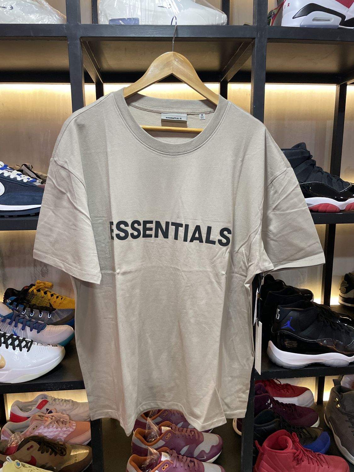 Fear Of God SS20 Essentials Olive Tee | AfterMarket